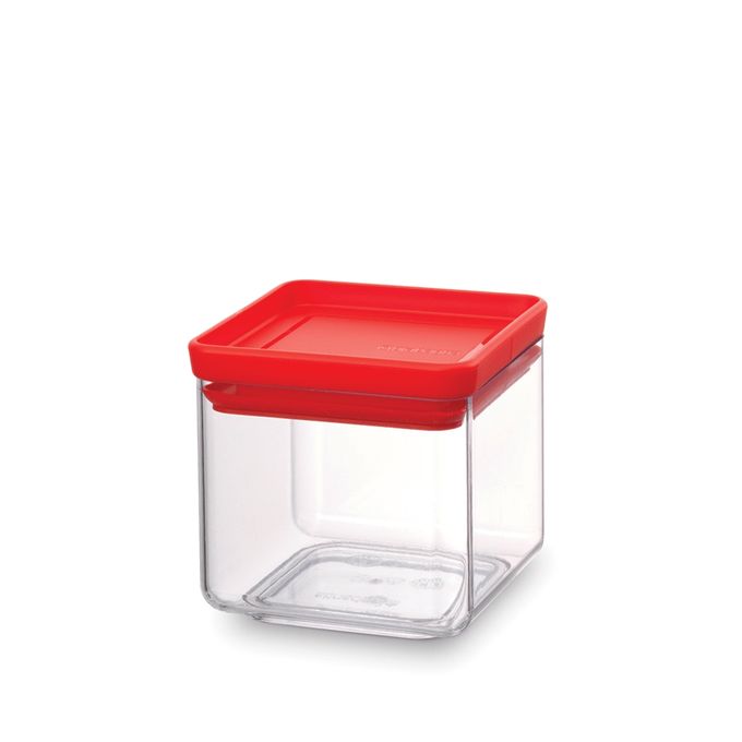 Square Canister 0.7L - Red