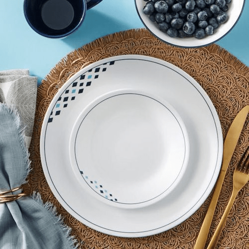 Corelle Fusion Cobalt Dinner Plate - Set Of 6 - 26cm