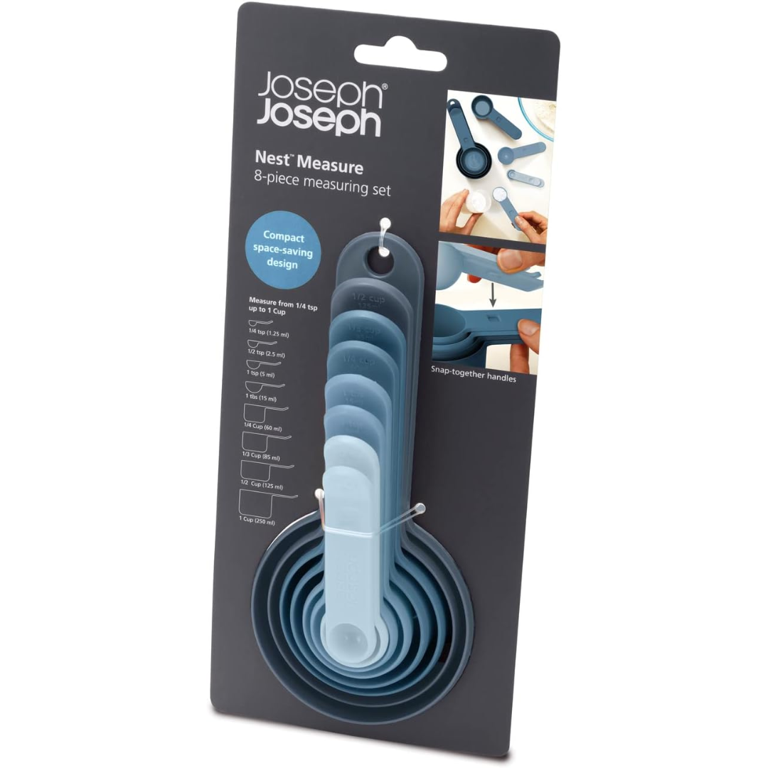 Joseph Joseph Nest Measure 5-Piece Measuring Cup Set Sky Edition