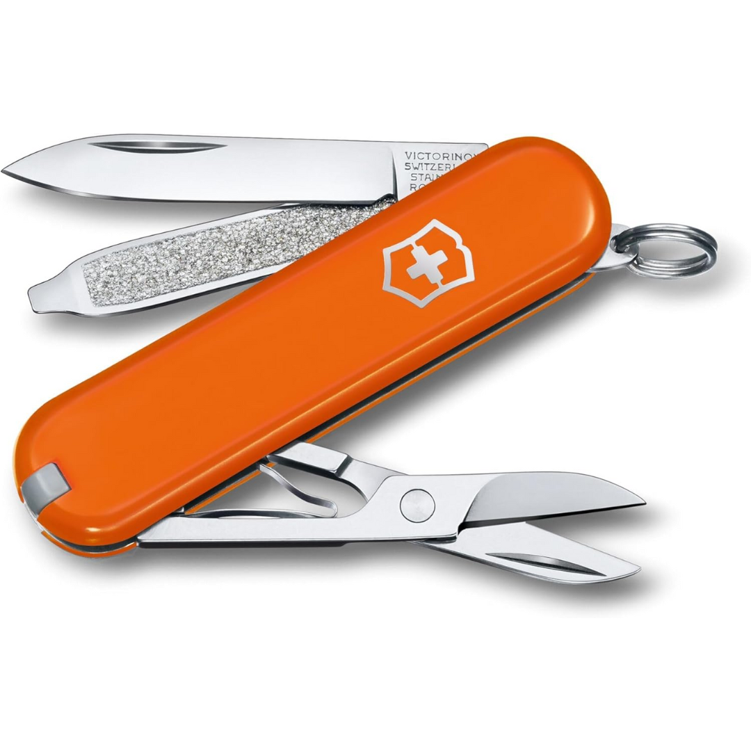 Victorinox Swis Army Knife Classic SD Pocket 58mm, Orange, Blister 0. ...