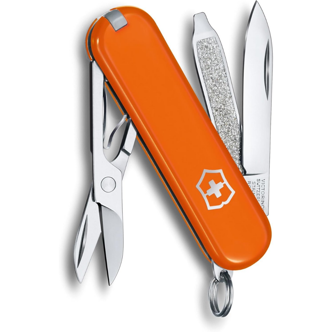 Victorinox Swis Army Knife Classic SD Pocket 58mm, Orange, Blister 0. ...