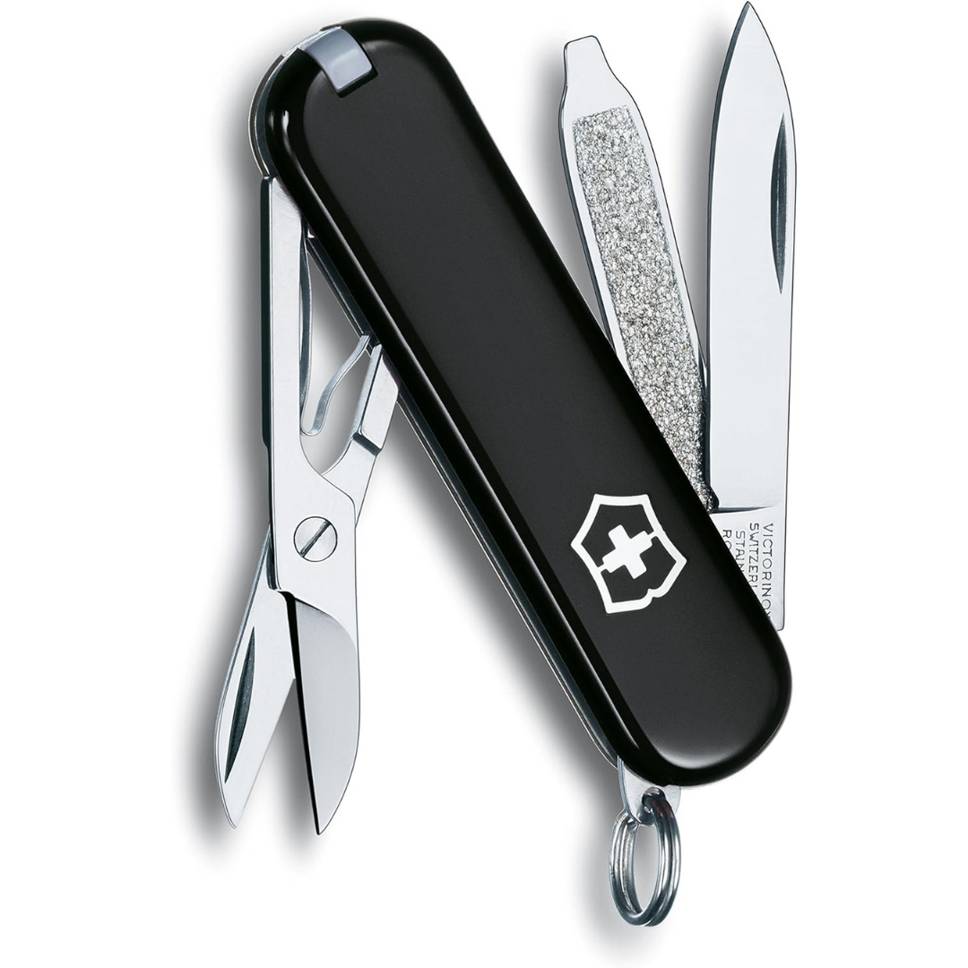 Victorinox Swiss Army Knife Classic SD Pocket 58mm, Black, Blister 0. ...