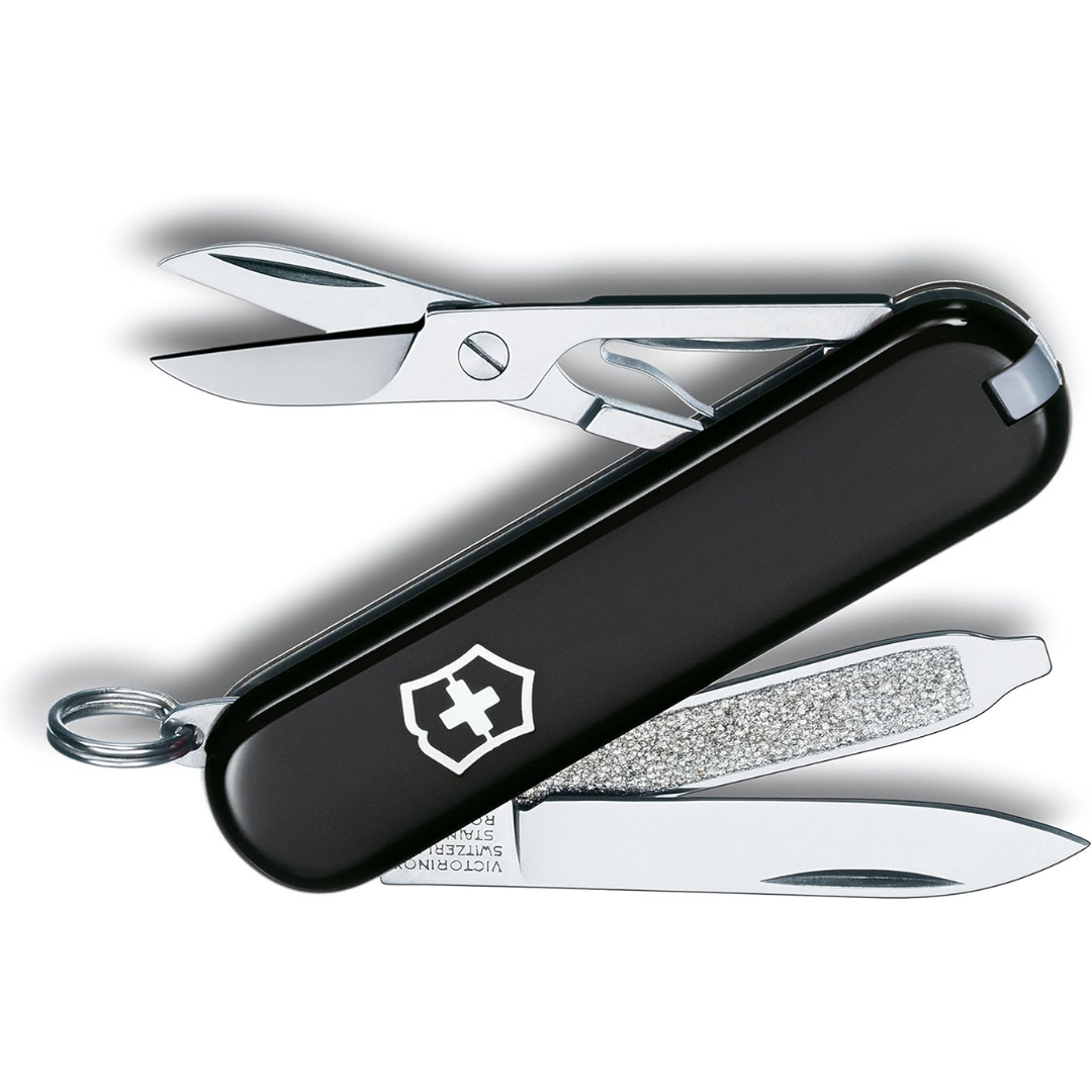 Victorinox Swiss Army Knife Classic SD Pocket 58mm, Black, Blister 0. ...