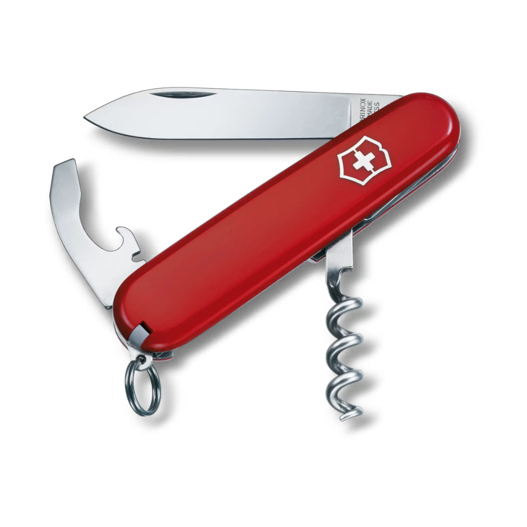 Victorinox Swiss Army Knife Waiter Pocket 84mm, Red, Blister 0.3303.B1